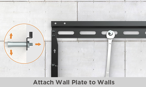 How to install a TV wall mount on different wall materials? - LUMI
